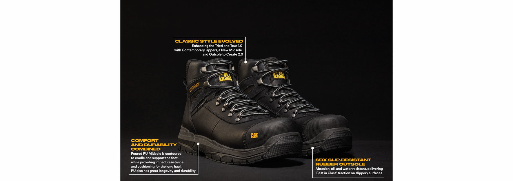 Caterpillar Work Boots - Comfortable Work Shoes | Cat Footwear – CAT ...